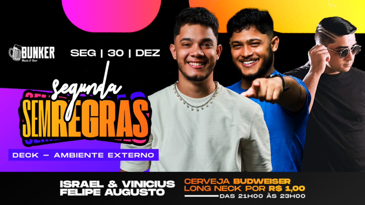 Love Tickets | SEGUNDA SEM REGRAS | Compre seus ingressos